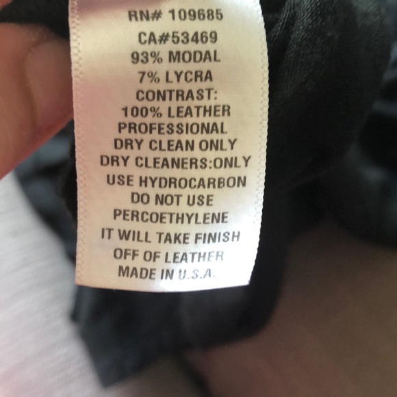 Akiko | Tops | Neimans Black Tank With Blue 0 Leather Straps | Poshmark